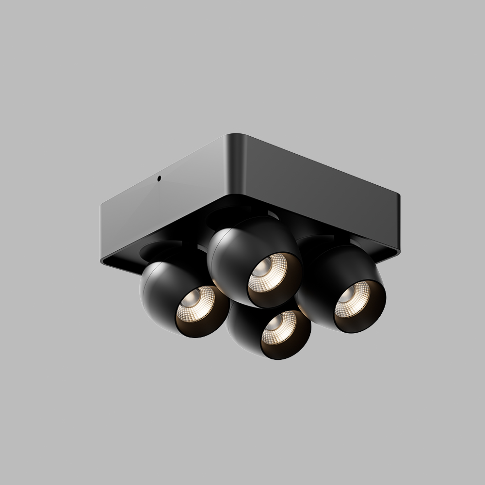 Spotlight 60W Ceiling lamp for interiors with adjustable direction
